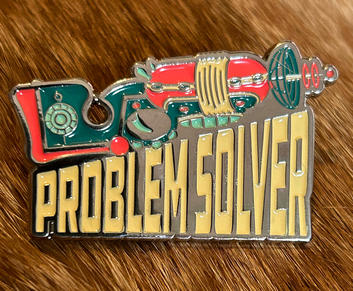 Blast-O Problem Solver Raygun Soft Enamel Pin – Monkey Minion