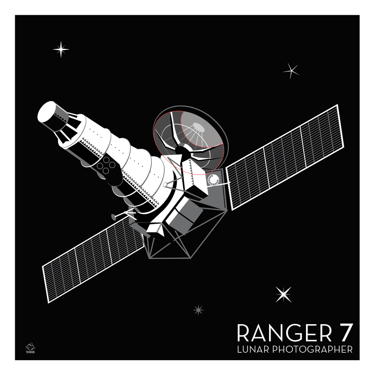 Ranger 7 Spacecraft 1964