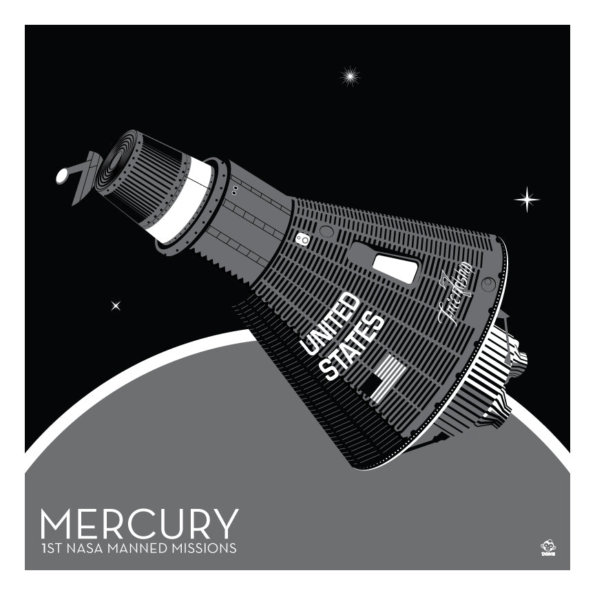 Nasa Mercury Capsule Astronaut